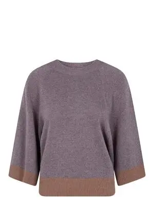 TWINSET Wide-sleeve Sweater - Gray