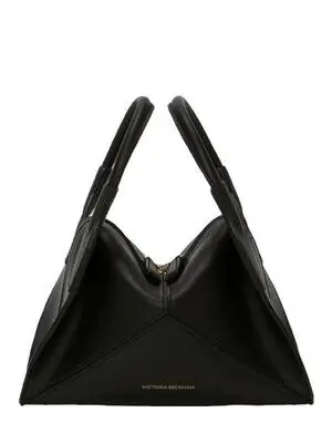 Victoria Beckham Leather Zip Shoulder Bag - Black