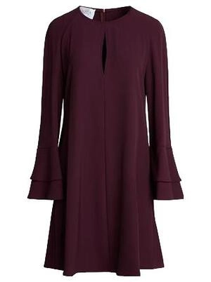 KAOS KAOS Flared Midi Dress Red