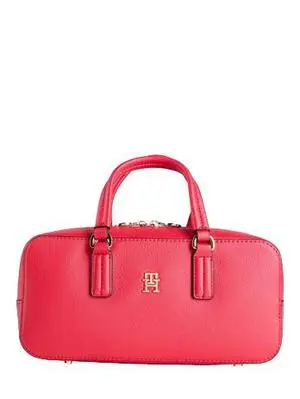 Tommy Hilfiger Polyurethane Handbag - Red