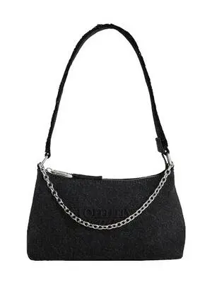Tommy Hilfiger Denim Baguette Bag - Black