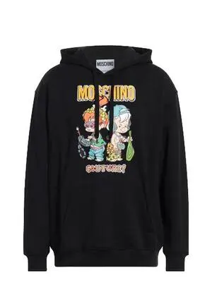 Moschino The Flintstones Organic Cotton Hoodie - Black