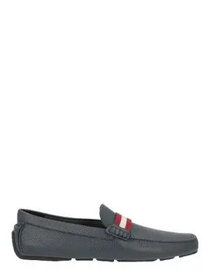 Bally Calfskin Driving Loafers - Navy