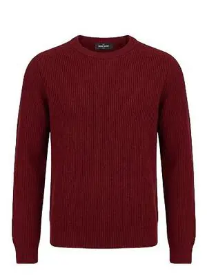 GRAN SASSO Cashmere Crewneck Sweater - Red