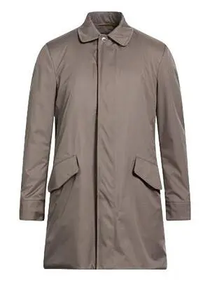 MOORER Single-breasted Coat - Grey