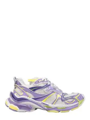 Balenciaga Balenciaga Runner 2 Distressed Paneled Sneakers Multicolor