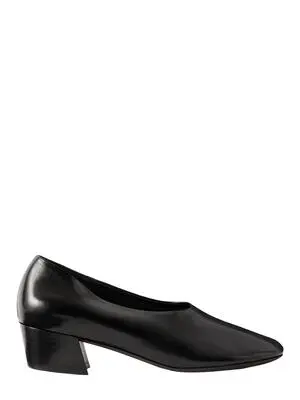 Khaite Marcy Leather Pumps - Black