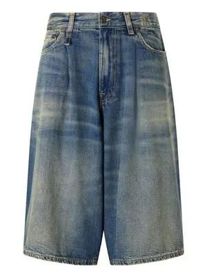 R13 Jesse Denim Shorts - Blue