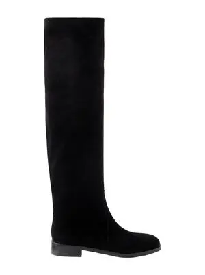 GIANVITO ROSSI Zayne 20 Suede Over-the-knee Boots - Black