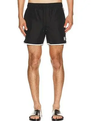 Amiri Sporty Swimshort - Black