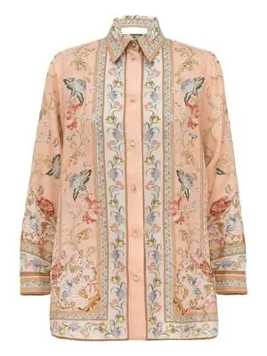 Zimmermann ZIMMERMANN Roselight Silk Shirt Multicolor