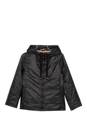 Max Mara The Cube Hooded Zip-up Coat - Multicolor