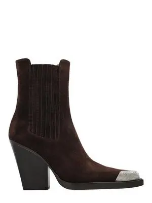 Paris Texas Dallas Suede Leather Boots - Multicolor