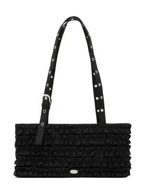 DAMSON MADDER Sophia Ruffle Bag - Black