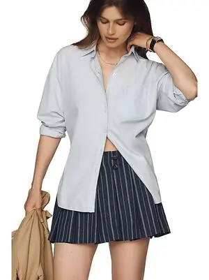 Maeve Room Service Skort - Navy