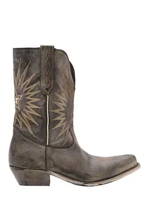 GOLDEN GOOSE Golden Goose Wish Star Leather Boots Nero