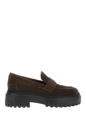 Hogan H700 Mocassino - Marrone