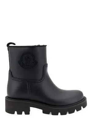 Moncler Kickstream Pvc Rain Boots - Black