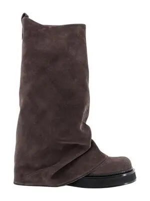 Attico THE ATTICO Robin Suede Boots Grey