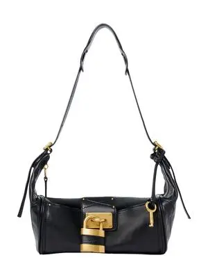 Chloé Paddington Leather Shoulder Bag - Black