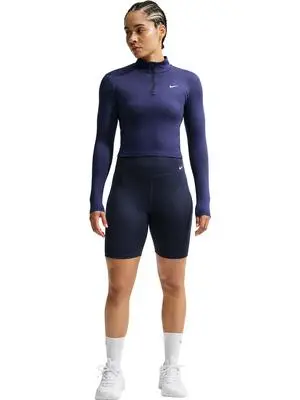 Nike Dri-fit One High-waisted 7" Biker Shorts - Blue
