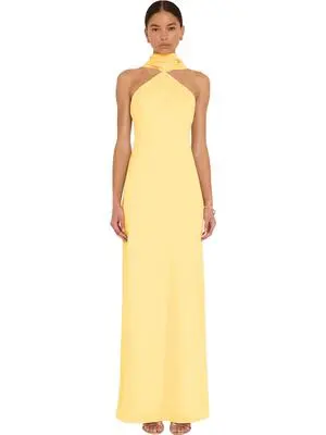 Amanda Uprichard Ashton Maxi Dress - Daffodil