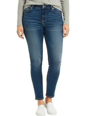 SLINK JEANS High Waist Ankle Skinny Jeans