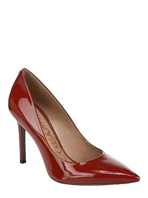 Sam Edelman Hazel Pointed Toe Stiletto Pump - Brandy Brown