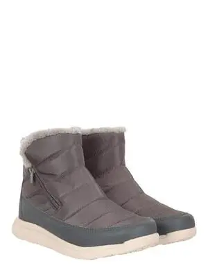Mountain Warehouse Fleece Lined Snow Boots - Gray