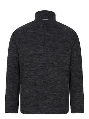 Mountain Warehouse Snowdon Ii Fleece Half-zip Top - Black