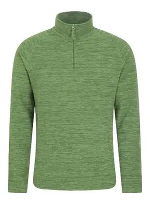 Mountain Warehouse Snowdon Ii Fleece Half-zip Top - Bright Green