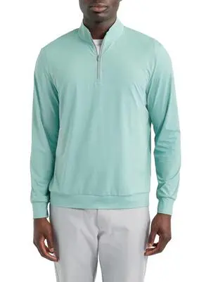 Johnnie-o Bixler Long Sleeve Quarter Zip Sweatshirt - Sublime
