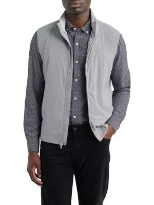 Johnnie-o Flex Zip Front Stretch Vest - Thunder