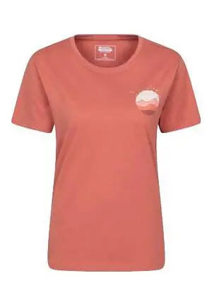 Mountain Warehouse Loose Fit Printed T-shirt - Orange