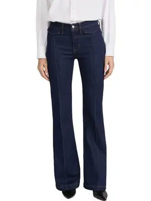 FRAME The Icon Flare Leg Jeans - Rinse