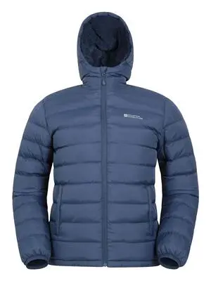 Mountain Warehouse Faux Fur Lined Padded Jacket - Navy