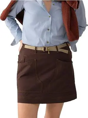 HIKERKIND 8 Pocket Skort - Garnet