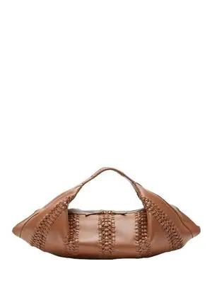3.1 Phillip Lim Leather Craft Luna Bag - Camel