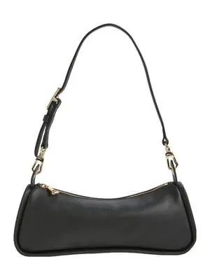 Longchamp Roseau Leather Shoulder Bag - Black