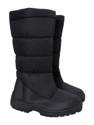 Mountain Warehouse Icey Long Snow Boots - Black
