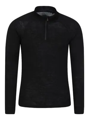 Mountain Warehouse Merino Ii Base Layer Top - Black
