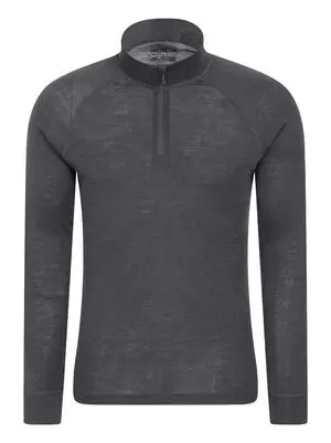 Mountain Warehouse Merino Ii Base Layer Top - Gray