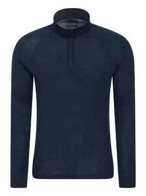 Mountain Warehouse Merino Ii Base Layer Top - Navy