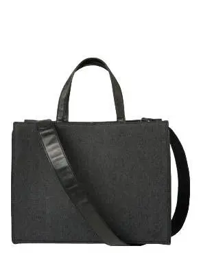 SARAH STEWART The Bernard Denim Tote - Black