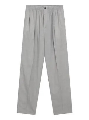 Bottega Veneta Bottega Veneta Light Wool Toile Pants Gray