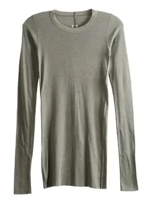 Rick Owens Crewneck Long-sleeve T-shirt - Gray