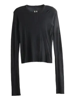 RICK OWENS Rick Owens Ribbed Long Sleeve T-Shirt