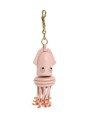 ANYA HINDMARCH Squid Bag Charm - Shell Pink