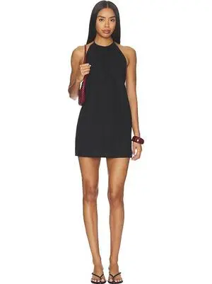 ALL THE WAYS Harlan Halter Mini Dress - Black