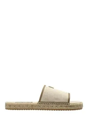 Dolce & Gabbana Logo Slides - Beige
